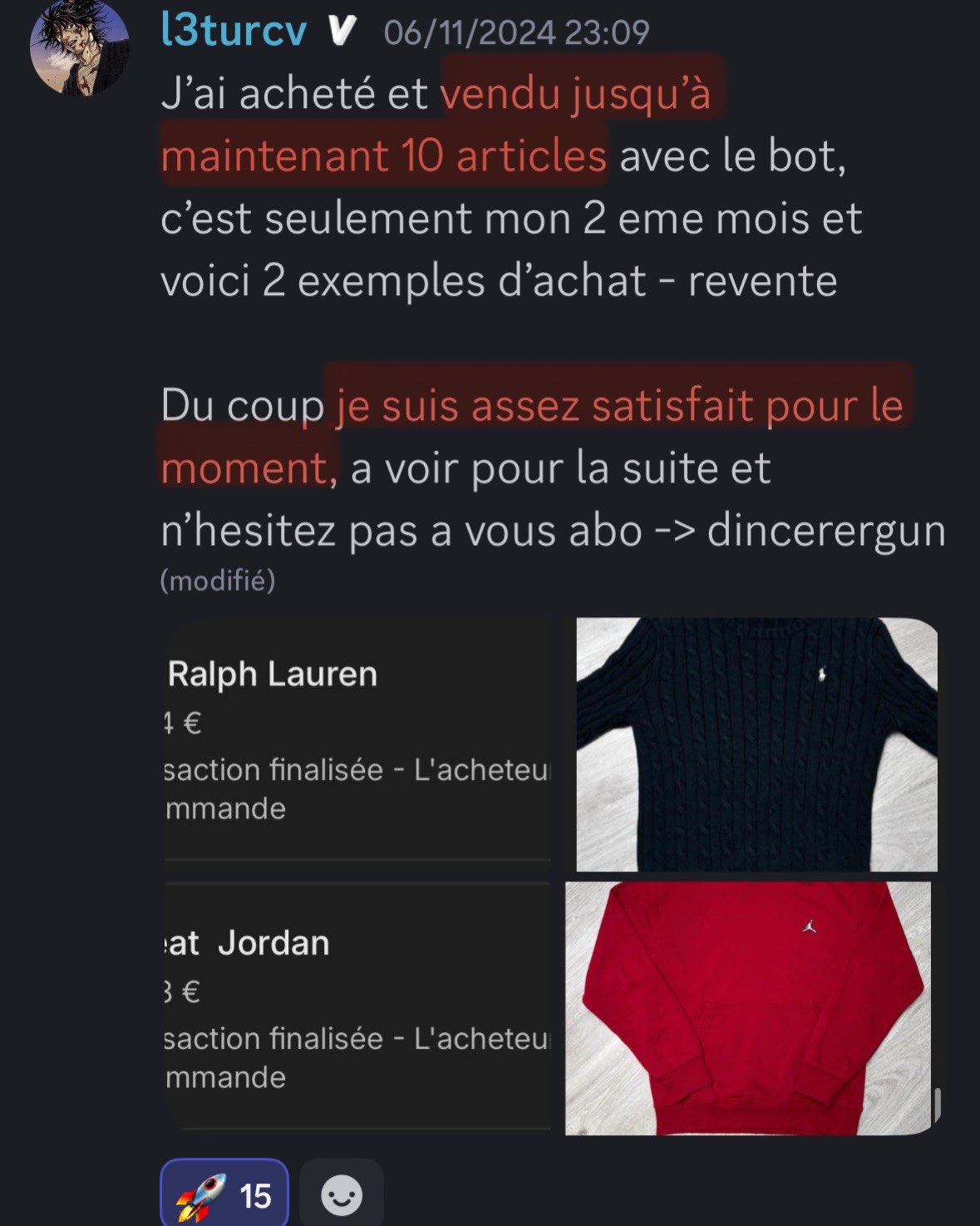 Vinty Bot ™ • Bot Vinted N°1 en France • AutoBuy & Sniper 0 délai